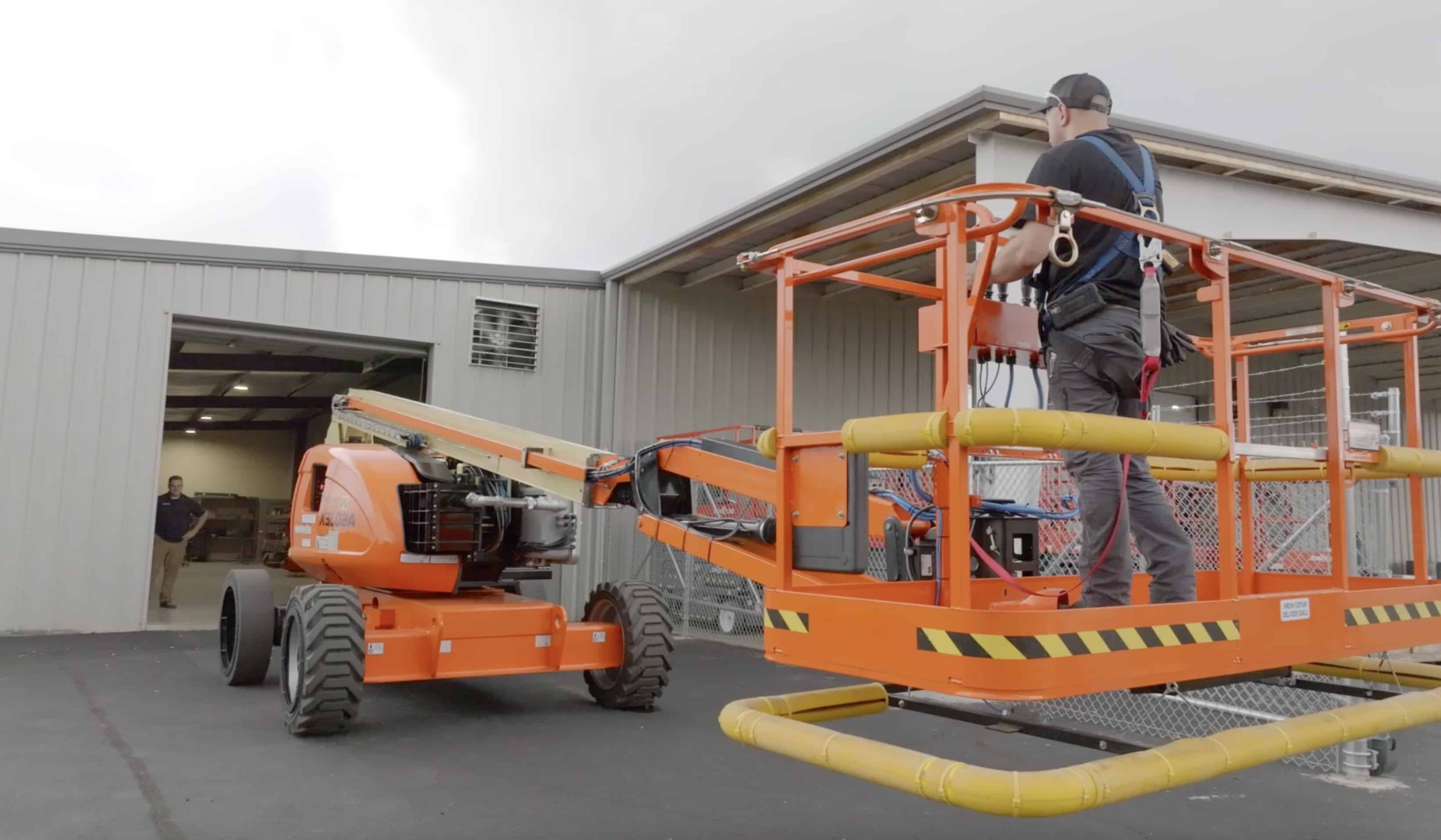 Fabrication Manual Man Lift 150' Articulating Boom Lift, Diesel,